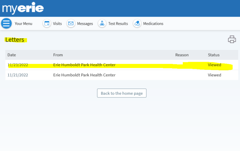 Erie MyChart Patient Portal Resource Center – Erie Family Health Centers
